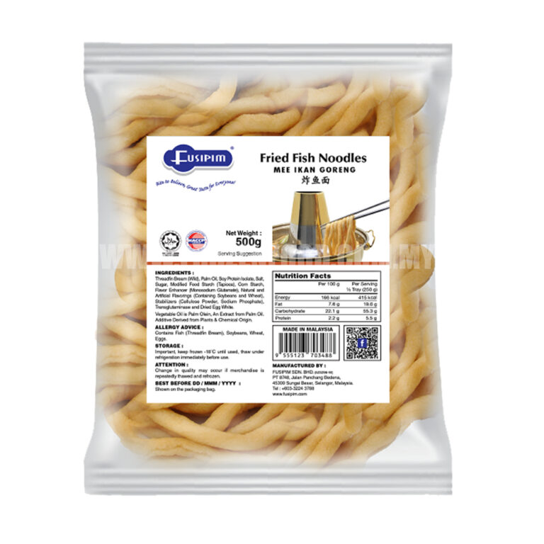 DODO FISH NOODLE (150GM) 鱼面 - Frozen Food Delivery Ipoh, Perak, Malaysia