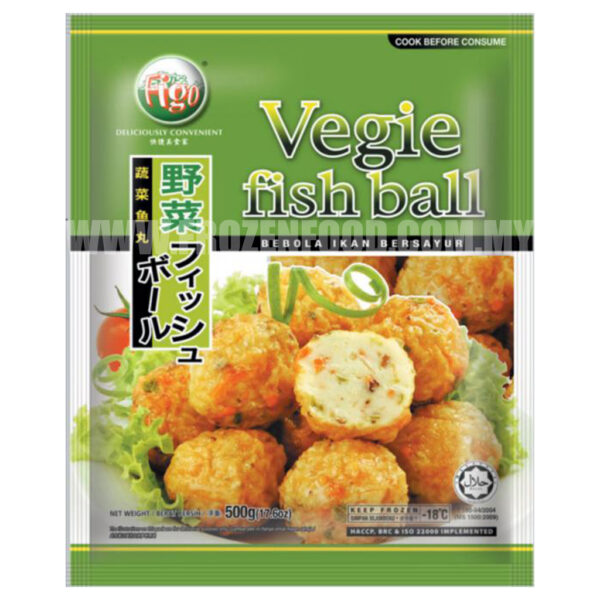 FIGO VEGE FISH BALL (28) (500G) 海鲜菜丸 - Frozen Food Best Priced Quality ...