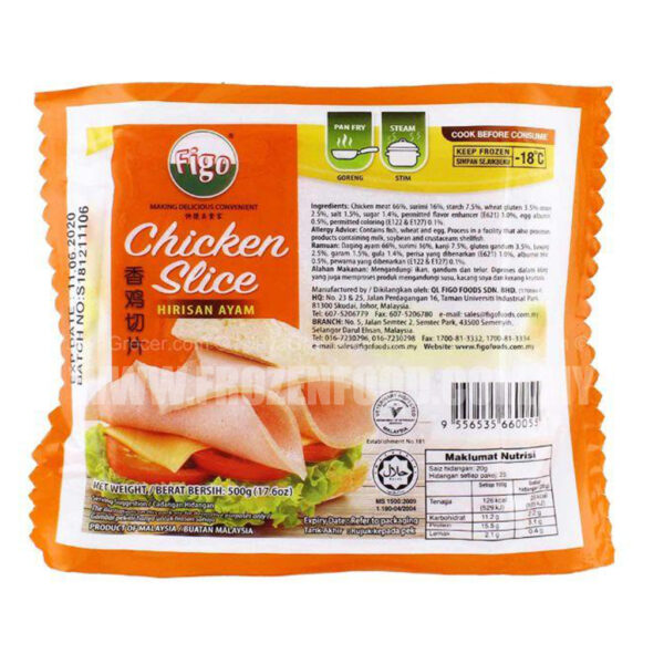 FIGO CHICK SLICE (500G) (16) - Frozen Food Best Priced Quality Delivery ...