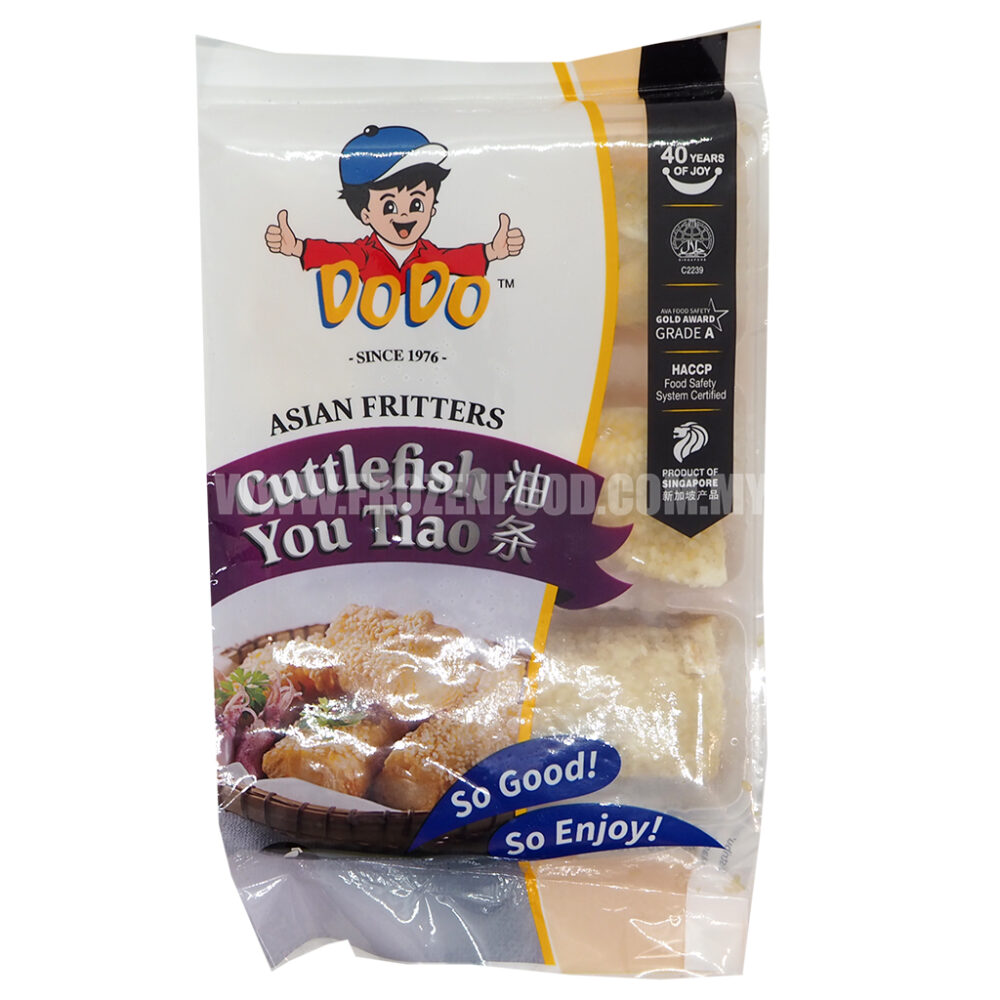 DODO Cuttlefish You Tiao (120g) 嘟嘟牌油条(墨鱼肉) - Frozen Food Best Priced ...