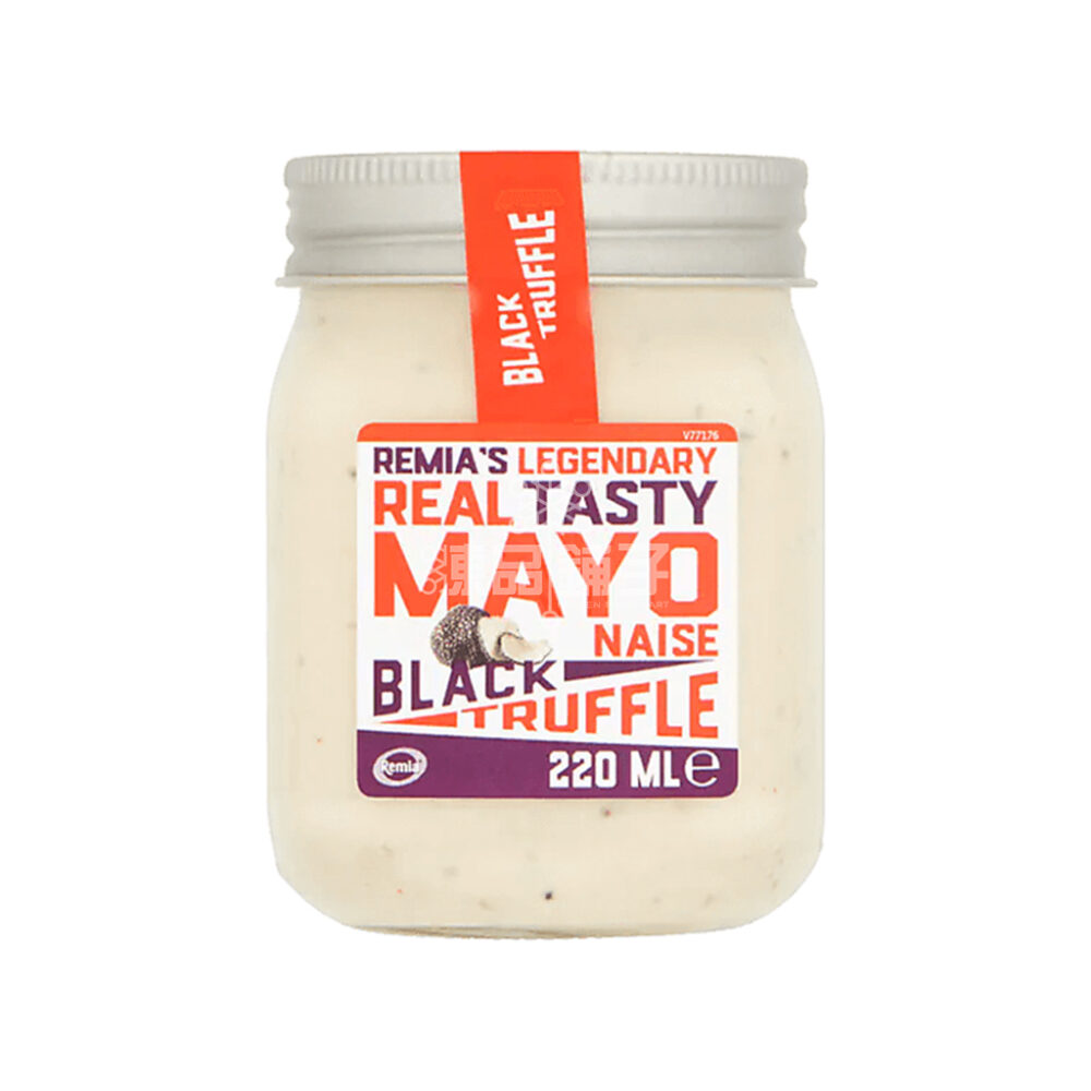 REMIA LEGENDARY REAL TASTY BLACK TRUFFLE MAYO (220ML) - Frozen Food ...