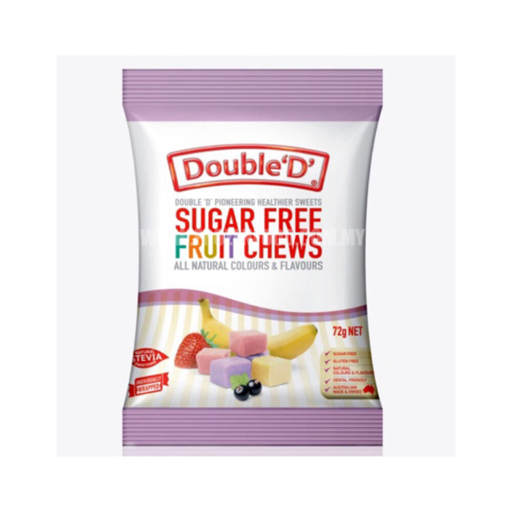 DOUBLE D FAMILY BAG S/F FRUIT CHEW (72G) - Frozen Food Best Priced ...