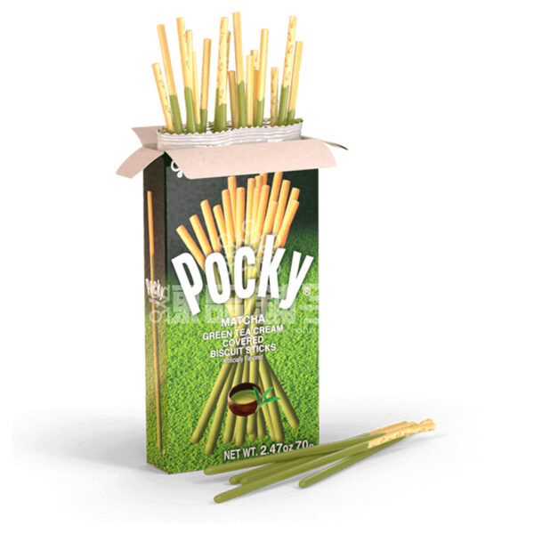 POCKY (GREEN TEA MATCHA FLAVOUR) (35G) - Frozen Food Best Priced ...