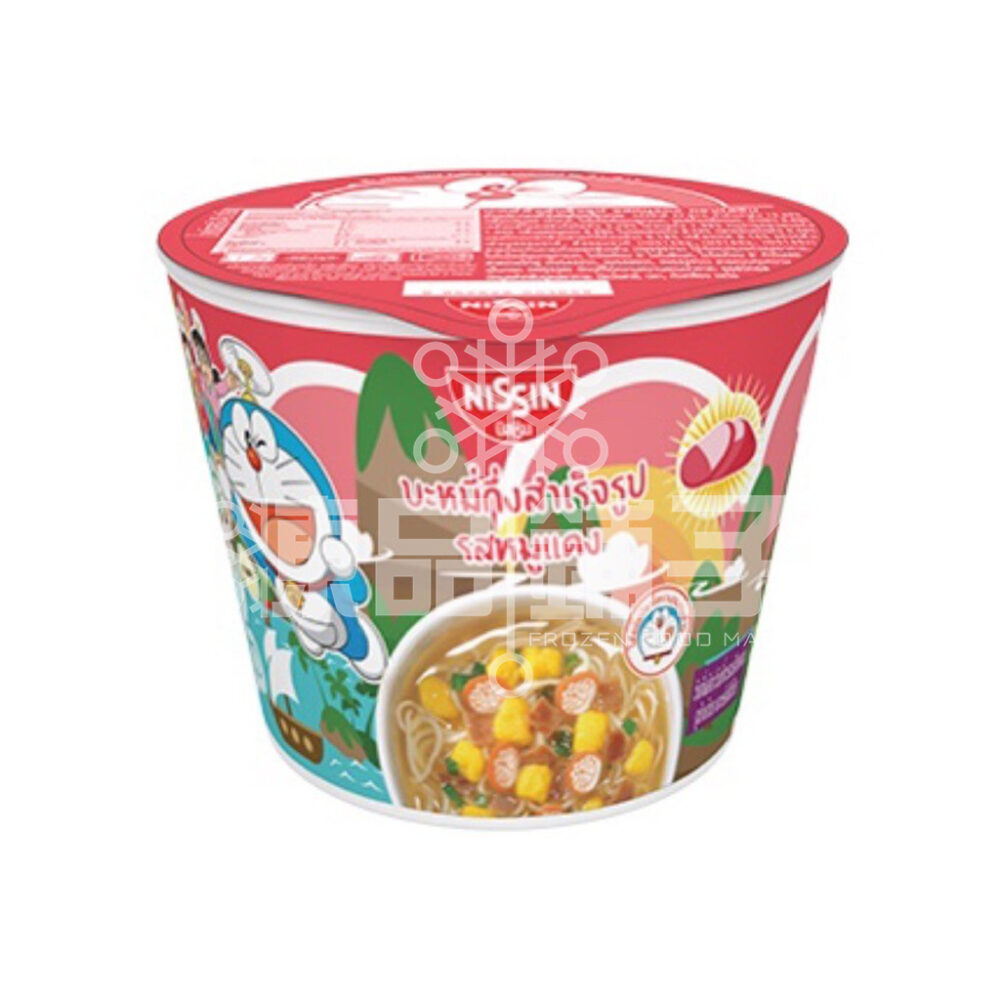 NISSIN DORAEMON MINI CUP NOODLE-ROASTED PORK (40G) - Frozen Food Best ...