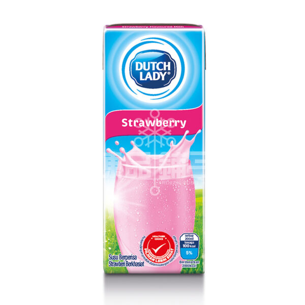DUTCH LADY MILK UHT STRAWBERRY (200ML) - Frozen Food Best Priced ...