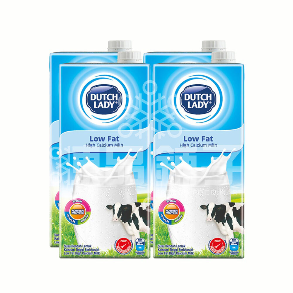 DUTCH LADY LOW FAT MILK UHT (4x1L) - Frozen Food Best Priced Quality ...