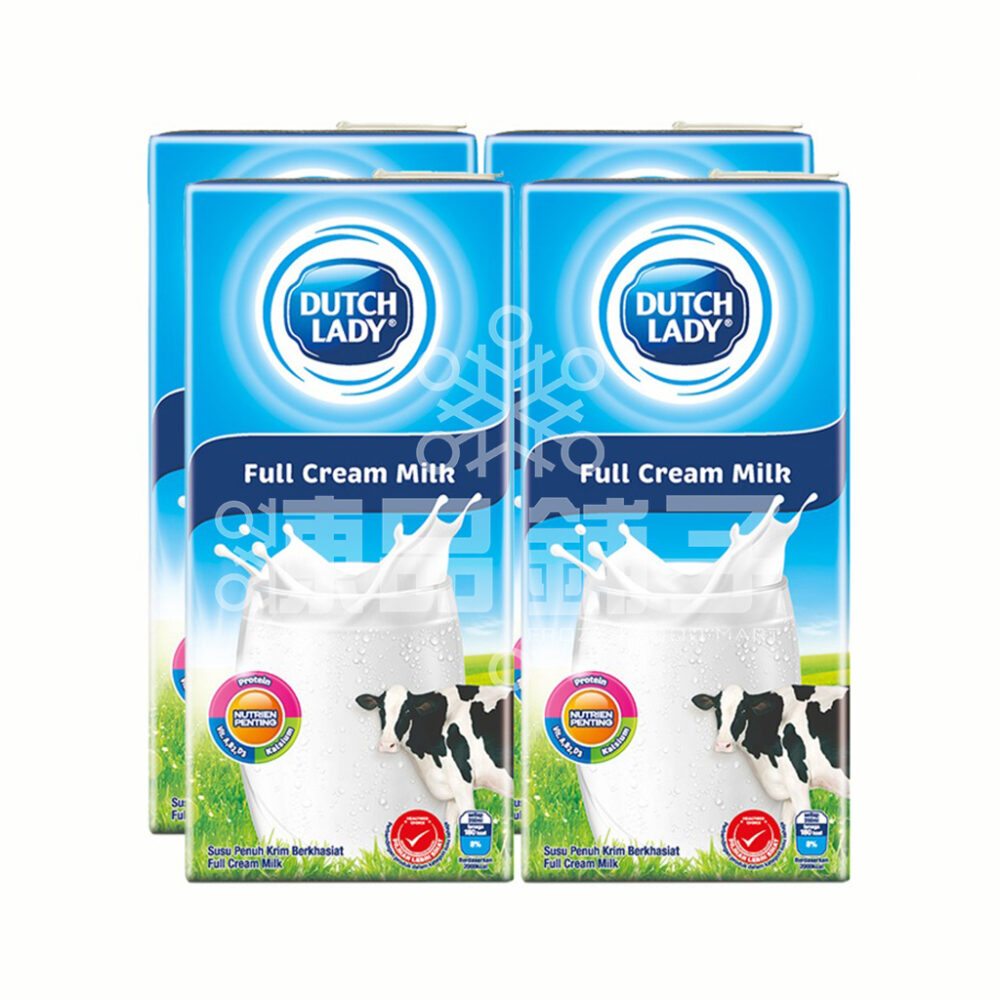 DUTCH LADY FULL CREAM MILK UHT (4x1L) - Frozen Food Best Priced Quality ...