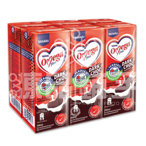 NESTLE OMEGA PLUS DARK CHOCOLATE (6x200ML) - Frozen Food Best Priced ...