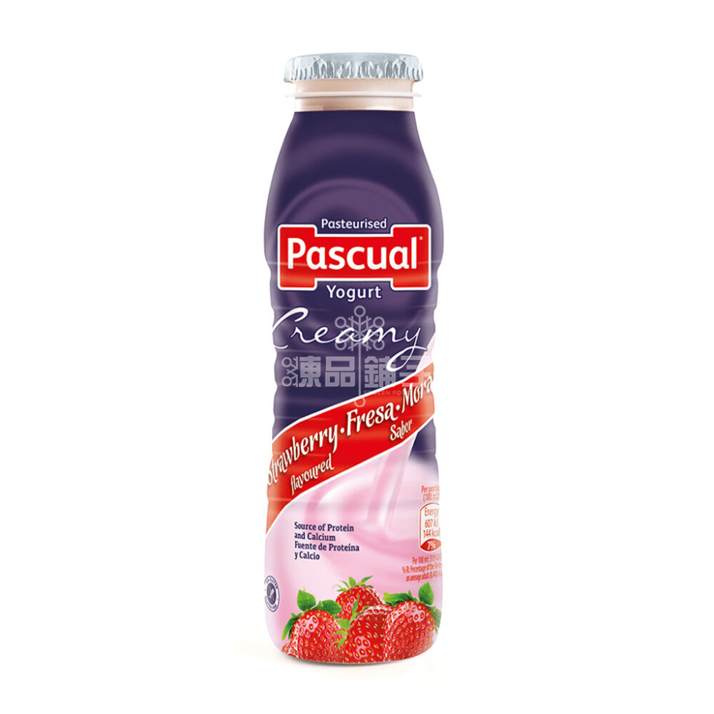 PASCUAL YOGURT DRINK STRAWBERRY (188ML) - Frozen Food Best Priced ...