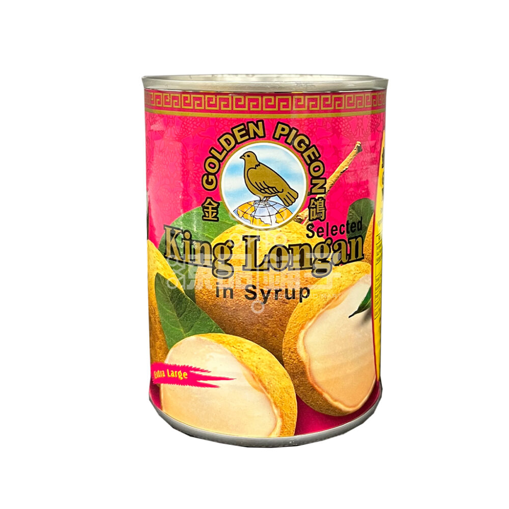 GOLDEN PIGEON KING LONGAN IN SYRUP (565G) 金鹤 龙眼水 - Frozen Food Best ...