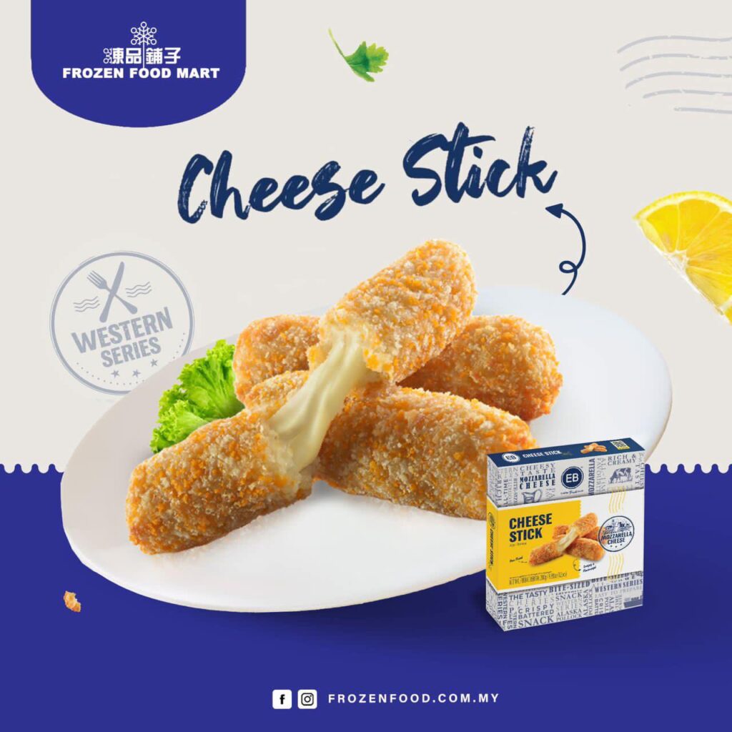 EB FOOD CHEESE STICK (280G) - Frozen Food Best Priced Quality Delivery ...