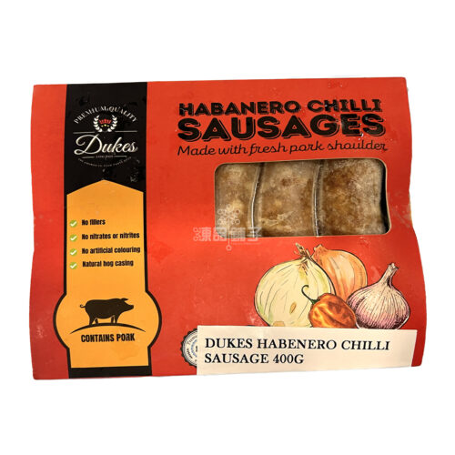 DUKES HABANERO CHILI SAUSAGE - Frozen Food Best Priced Quality Delivery ...