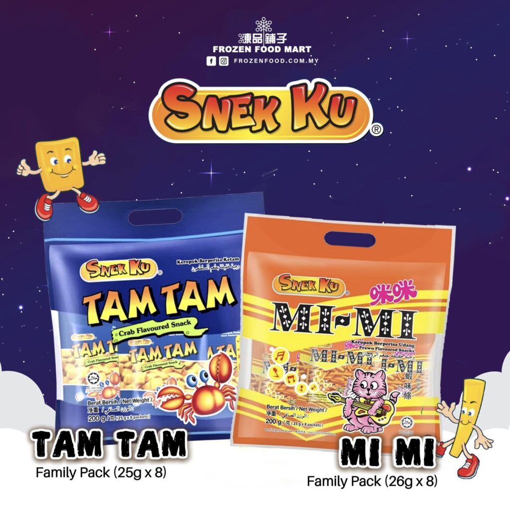 SNEK KU MIMI (FAMILY PACK) (26Gx8) - Frozen Food Best Priced Quality ...